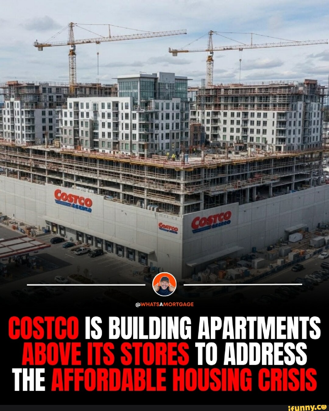 IS BUILDING APARTMENTS TO ADDRESS THE - iFunny