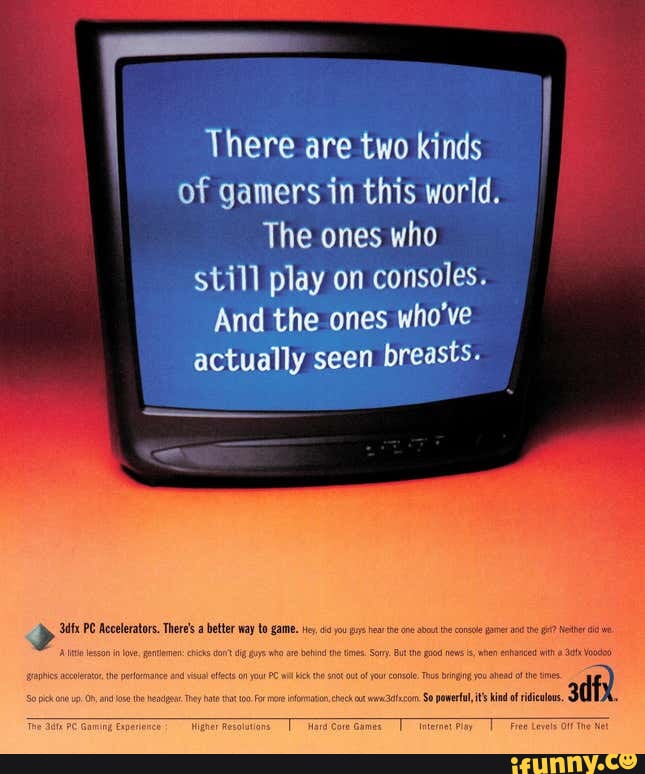 Two types of gamers - Two types of gamers There are two kinds of gamers ...