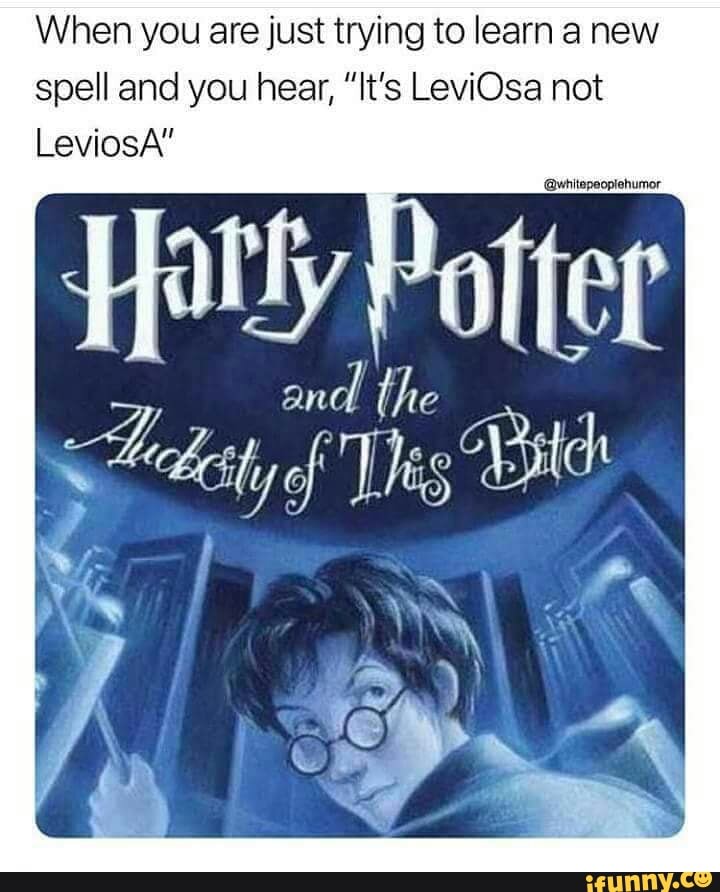 Leviosaaa memes. Best Collection of funny Leviosaaa pictures on iFunny