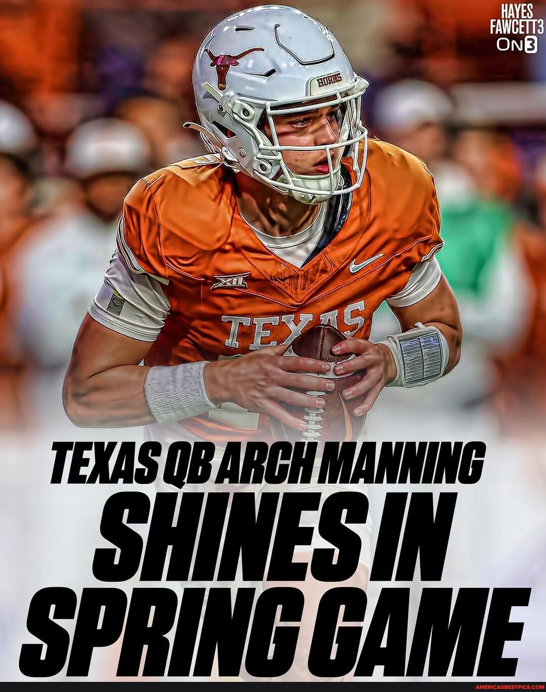 HAVE A DAY ARCH MANNING (🎥: @longhornnetwork) - HAYES FAWCETT3 TEXAS OB ...