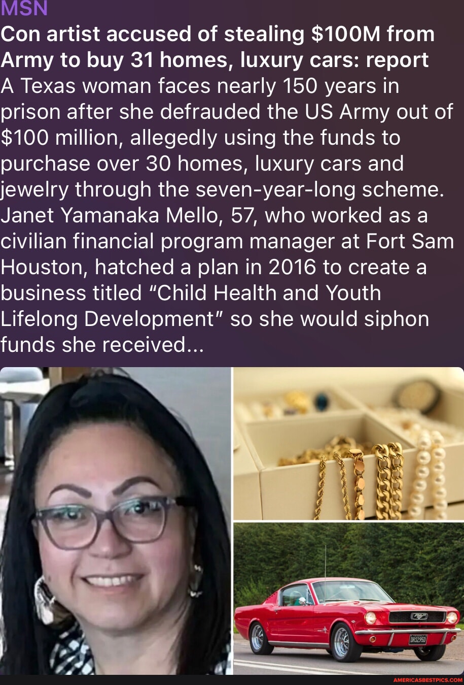 MSN Con artist accused of stealing $100M from Army to buy 31 homes ...