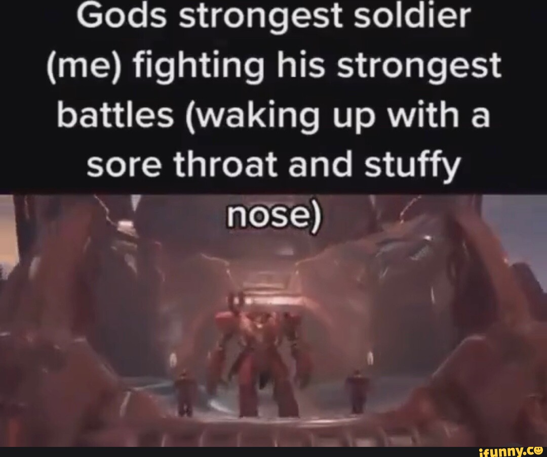 Gods strongest soldier (me) fighting his strongest battles (waking up ...