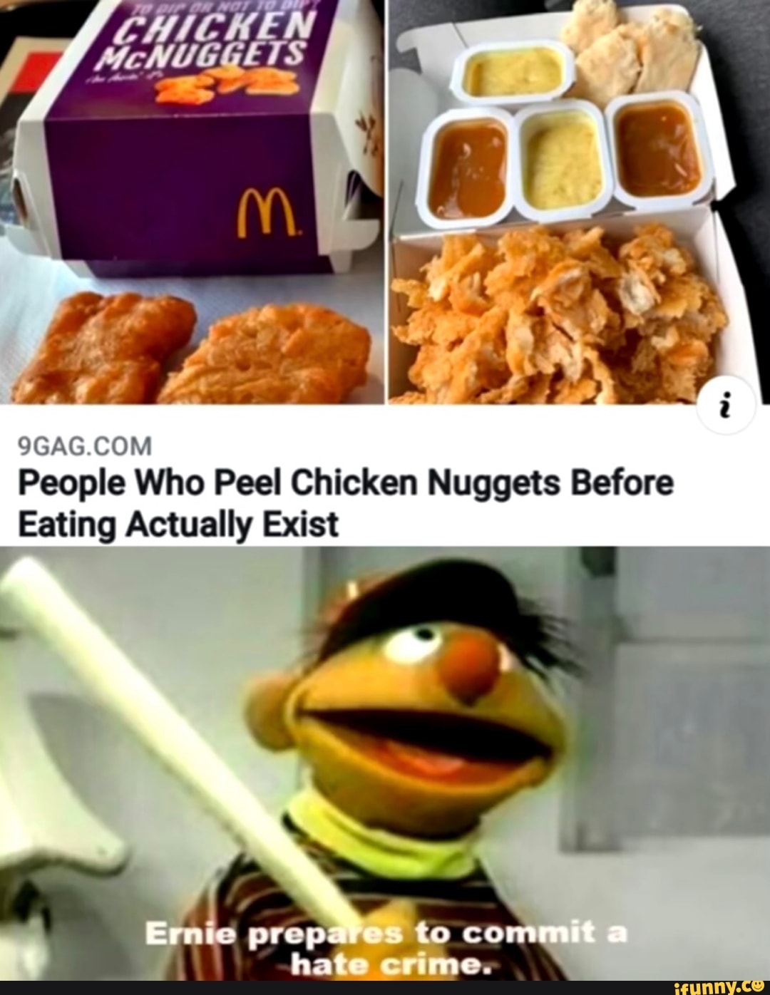 ‘JGAG COM People Who Peel Chicken Nuggets Before Eating Actually Exist ...