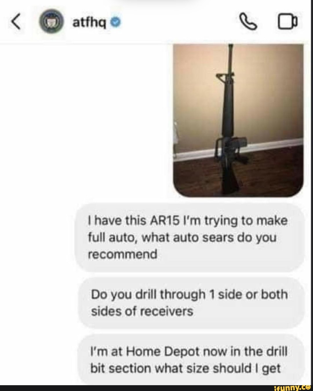 Atfhq I have this ARTS I'm trying to make full auto, what auto sears do ...