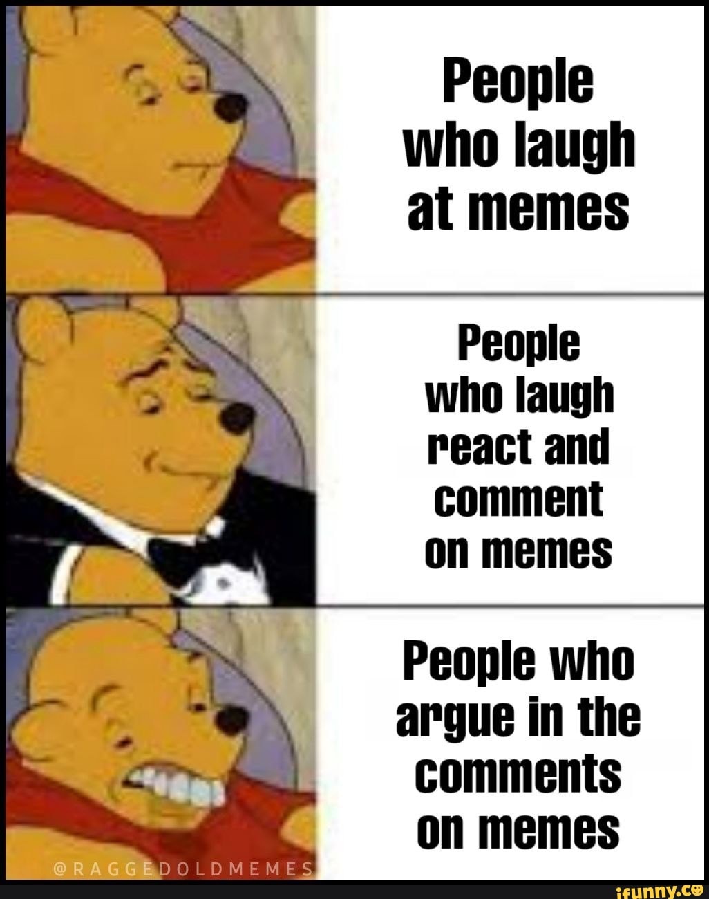 People who laugh at memes People who laugh react and comment on memes ...