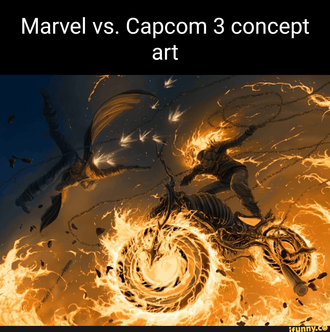 Marvel vs. Capcom 3 concept art - iFunny