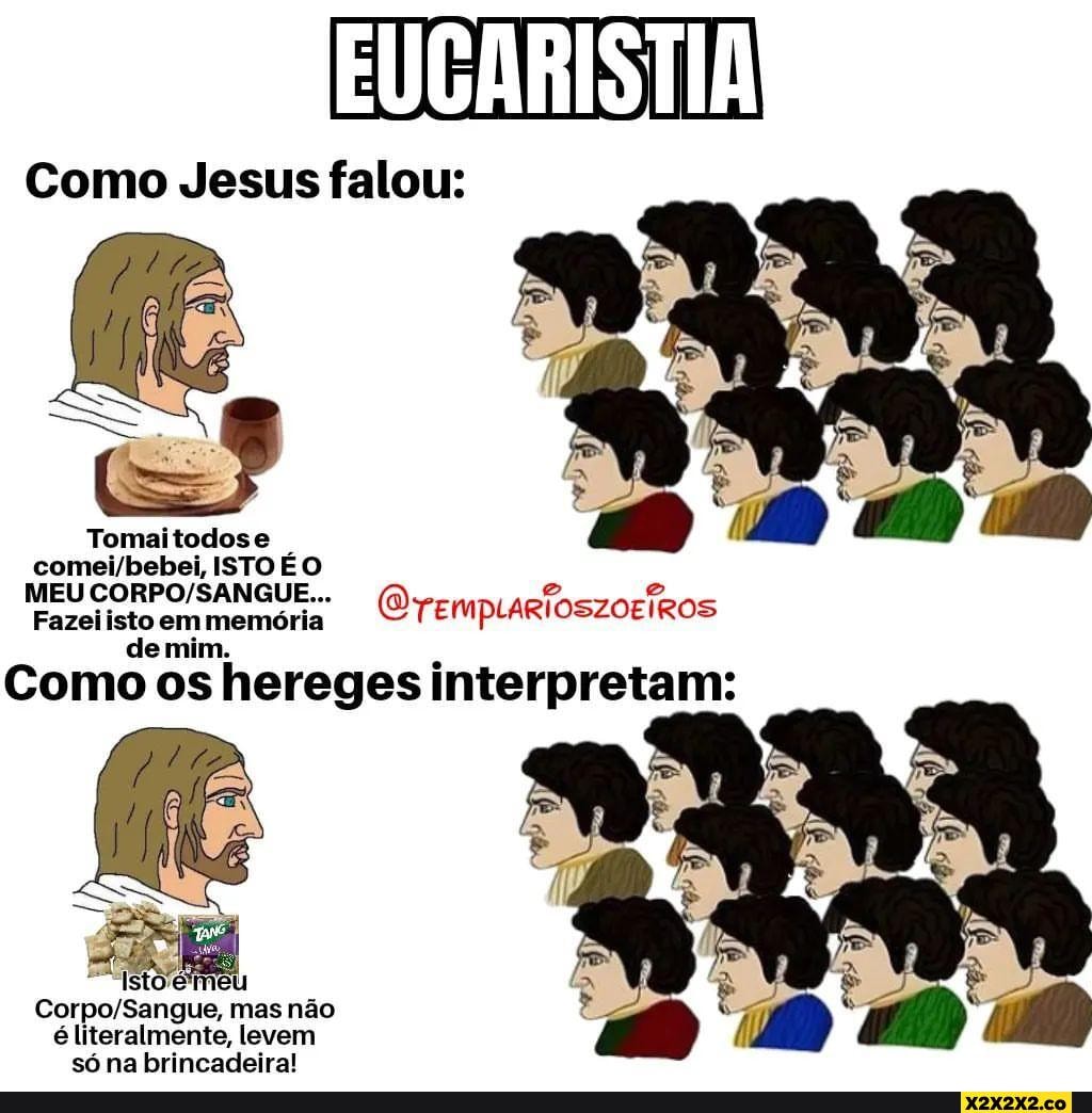 EUCARISTIA Como Jesus falou: Tomaitodose ISTO É O MEU Fazeiisto em ...