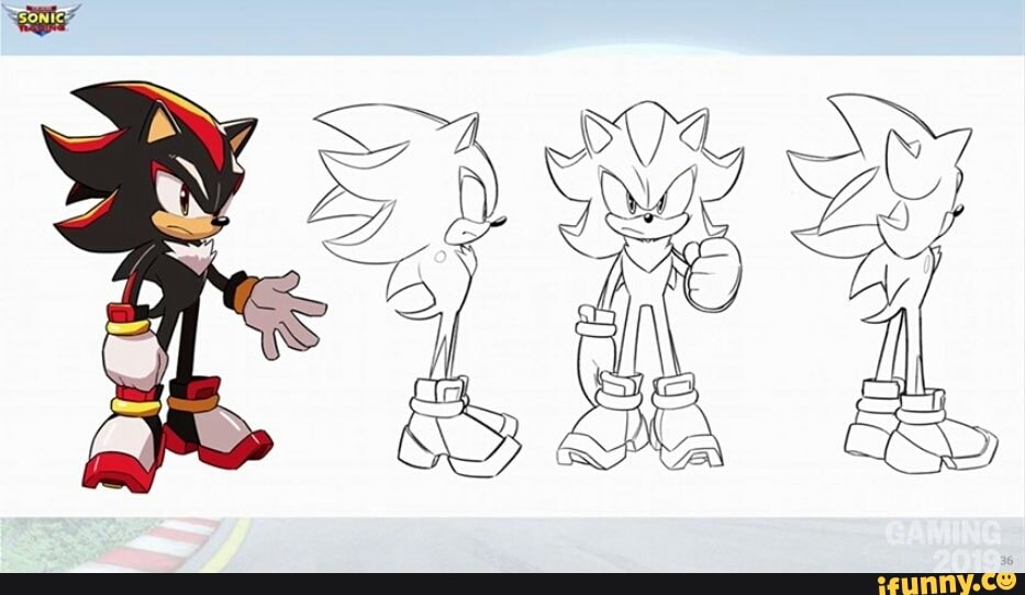 Sonic Boom Concept Art Shadow
