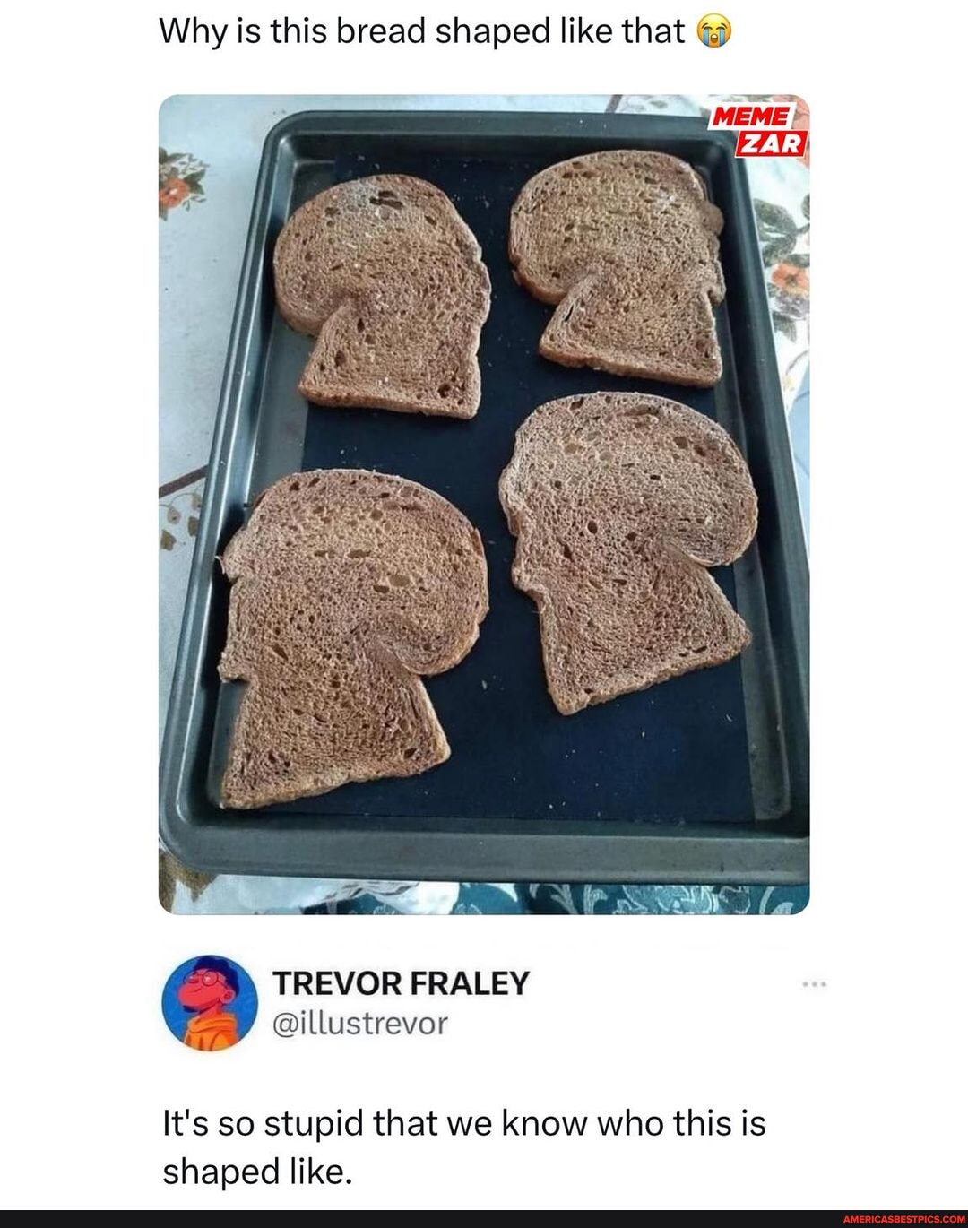 Bread handsome AF (Via Twt: bennygummm ) - #meme #bread #squidward # ...