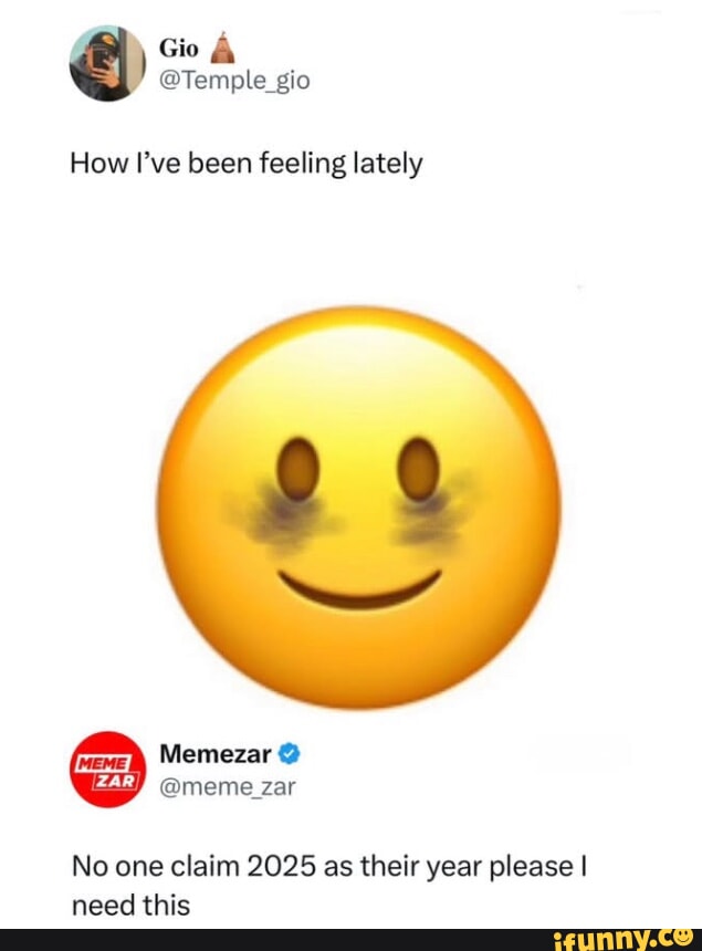 @Temple_gio How I've been feeling lately Memezar @meme zar No one claim ...