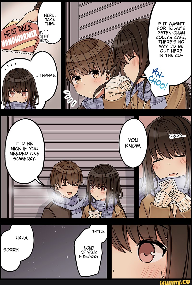 From the manga "Hanging Out with a Gamer Girl" / - IT WASN'T FOR TODAY ...