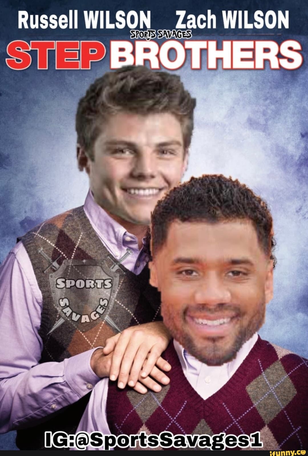 Russell WILSON Zach WILSON BROTHERS - iFunny