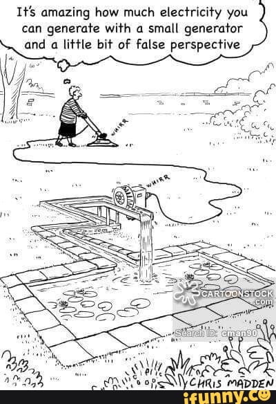 It's amazing how much electricity you can generate with a small ...