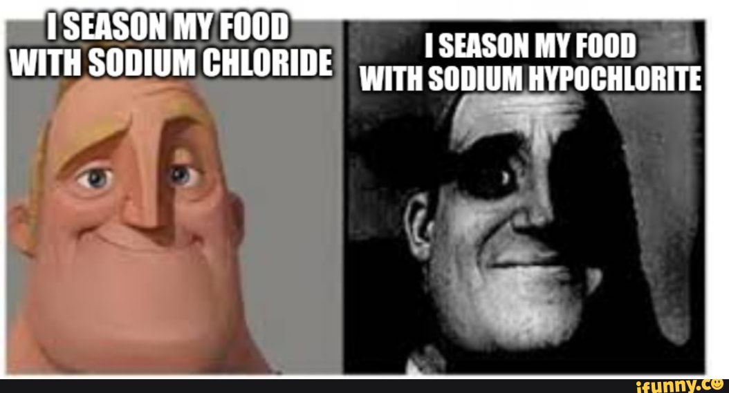 Hypochlorite memes. Best Collection of funny Hypochlorite pictures on ...