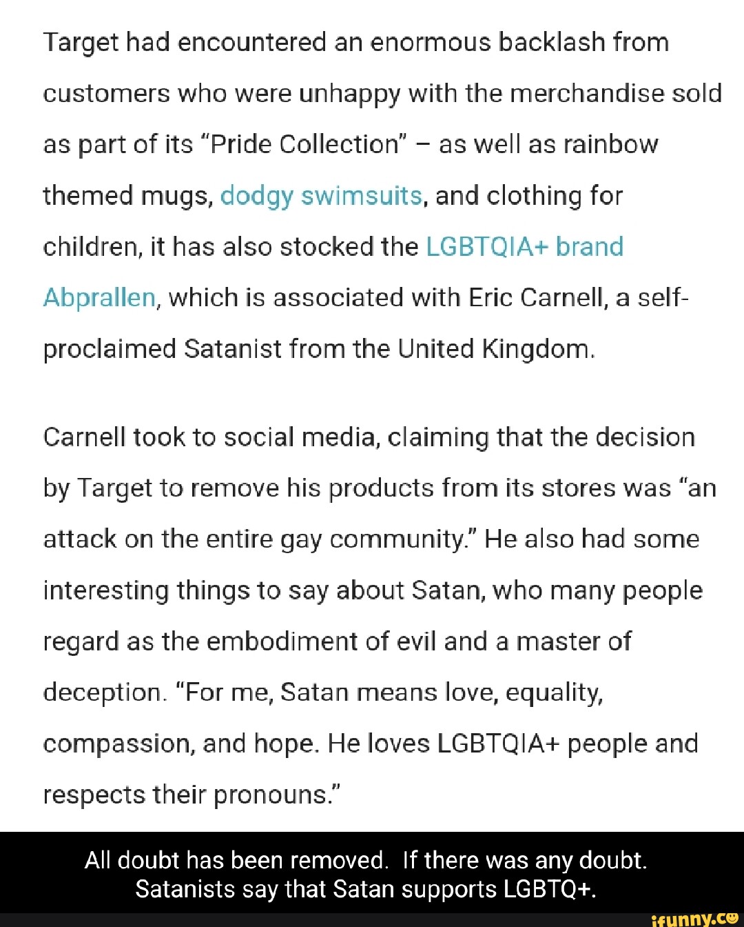 Target had encountered an enormous backlash from customers who were ...