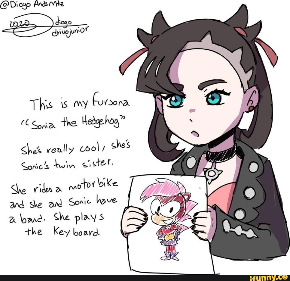 Pres This my the Hedge hon," chee veally cools shes Sonie's twin ister ...