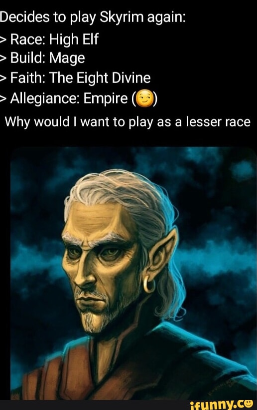 Altmer memes. Best Collection of funny Altmer pictures on iFunny