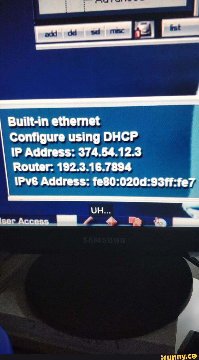 Dhcp memes. Best Collection of funny Dhcp pictures on iFunny