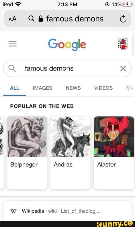 Famous Demons