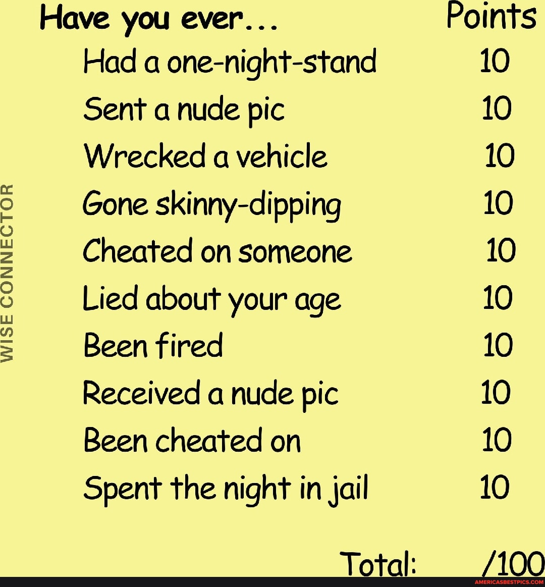 WISE CONNECTOR CONNECTOR CONNECTOR CONNECTOR CONNECTOR CONNECTOR Have you ever... Had a one ...