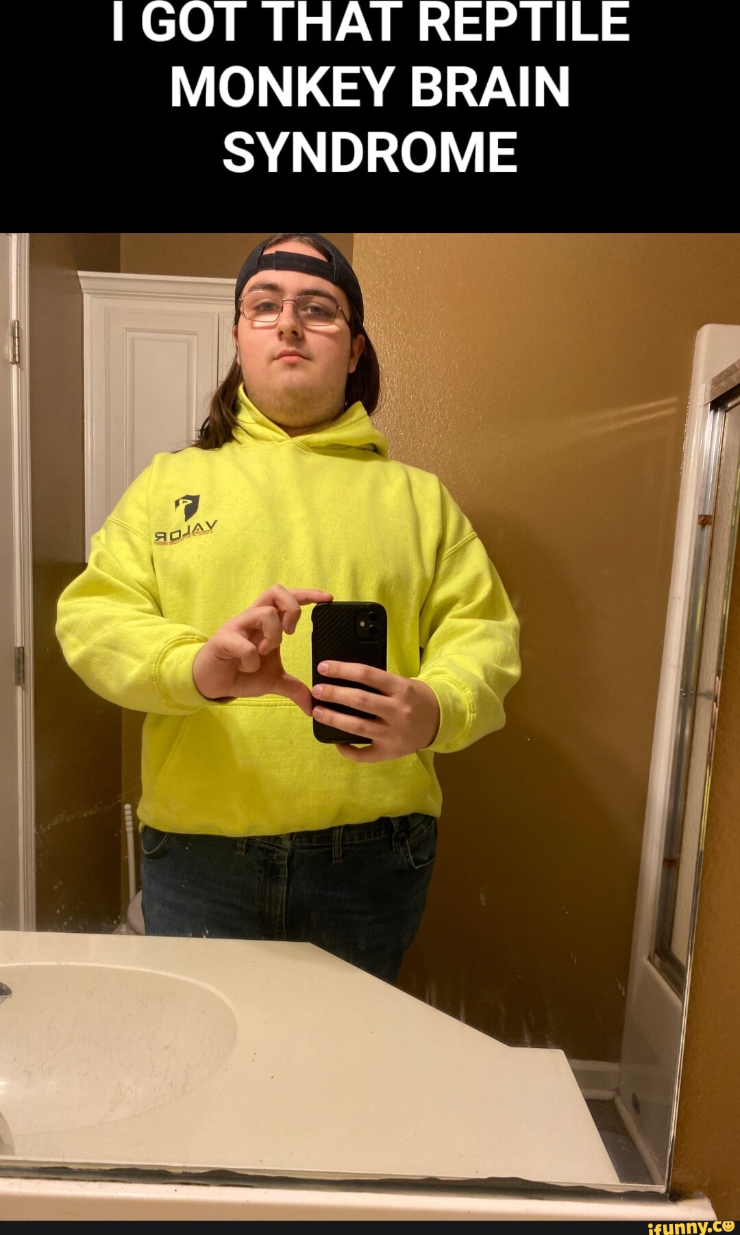 I GOT THAT REPTILE MONKEY BRAIN SYNDROME - iFunny