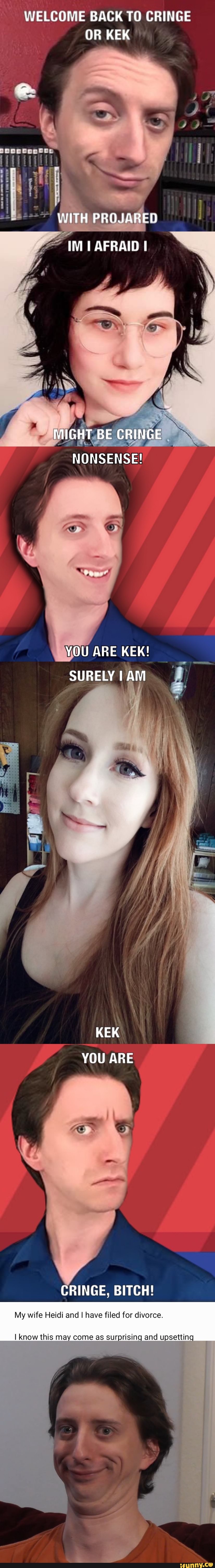 WELCOME BACK TO CRINGE OB KEK - iFunny