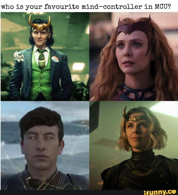 Who is your favourite mind-controller in MCU? - iFunny