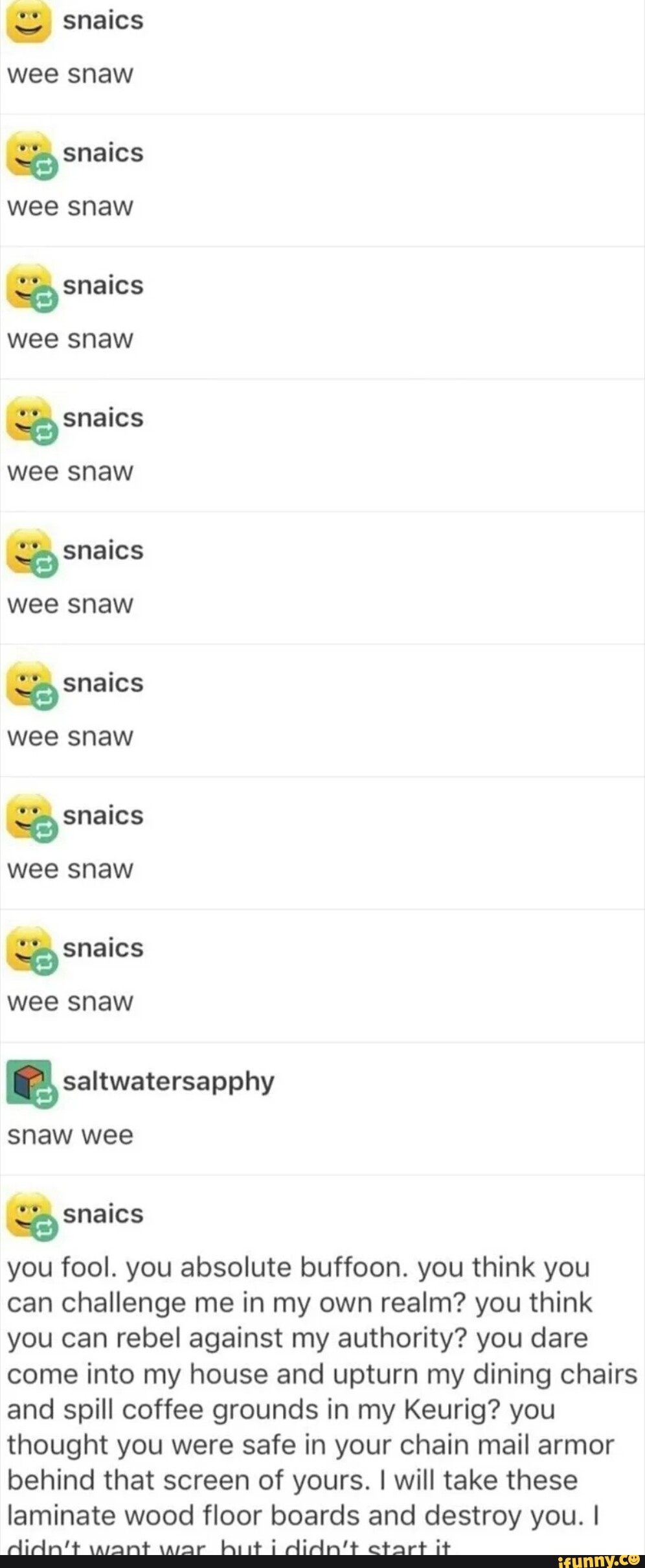 Wee snaw wee snaw snaics wee snaw wee snaw wee snaw wee snaw Va snaics wee snaw wee shaw e ...