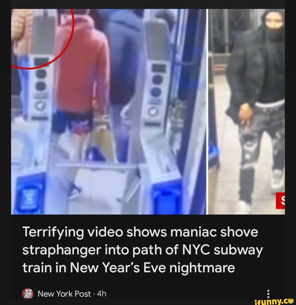 Terrifying video shows maniac shove straphanger into path of NYC subway ...