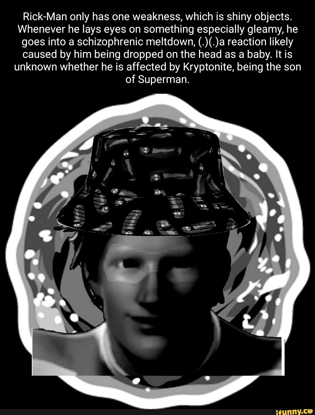Rick-Man only has one weakness, which is shiny objects. Whenever he ...