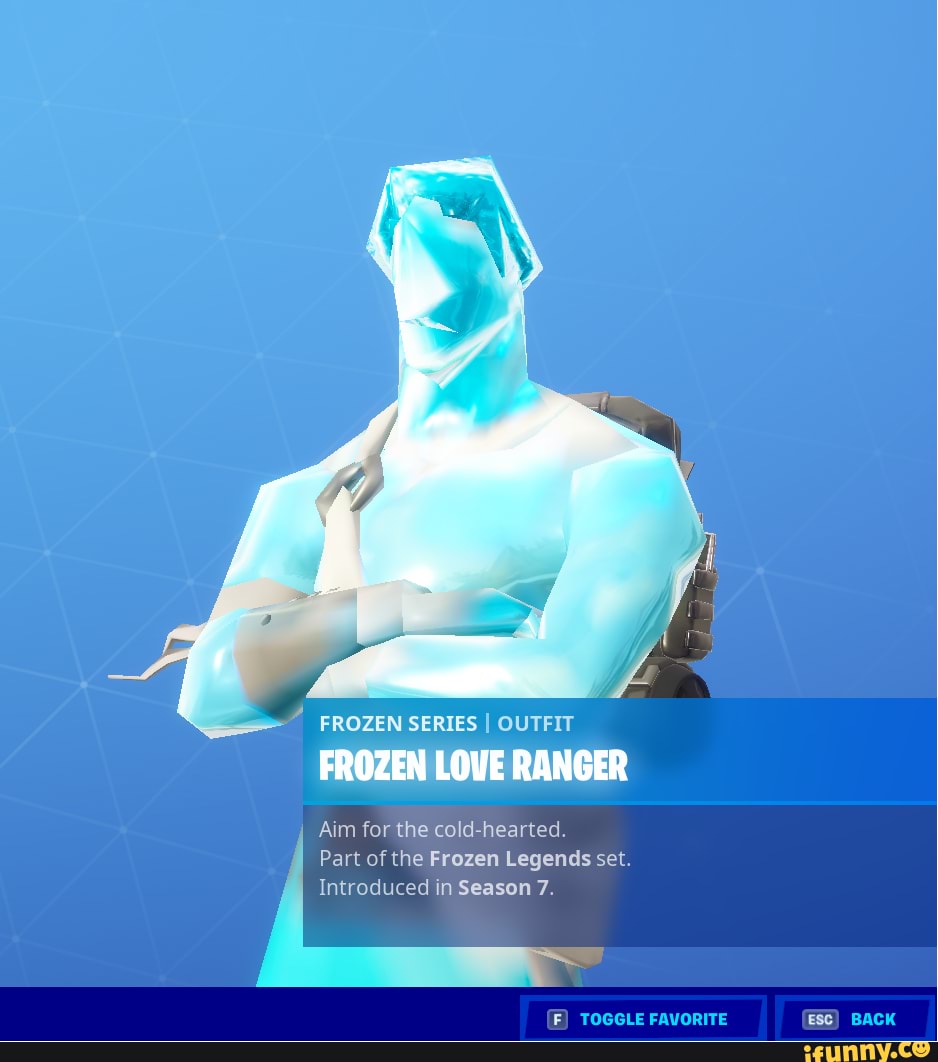 FROZEN SERIES I OUTFIT FROZEN LOVE RANGER Aim for the cold-hearted ...