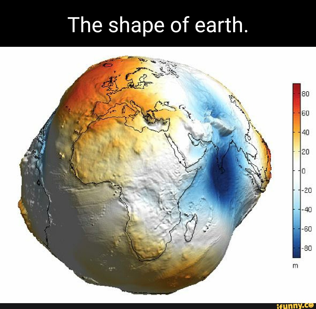 The shape of earth. - iFunny