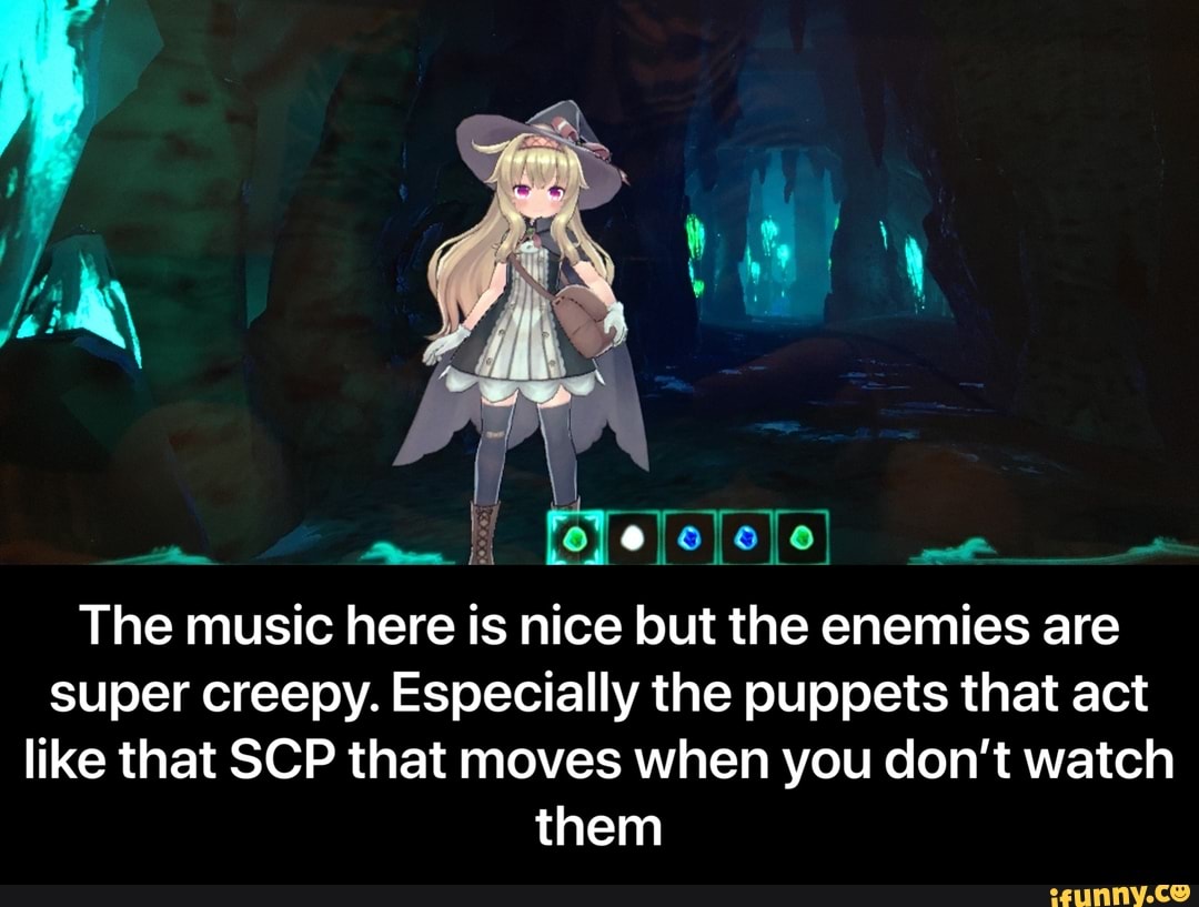 Me 2 The music here is nice but the enemies are super creepy ...