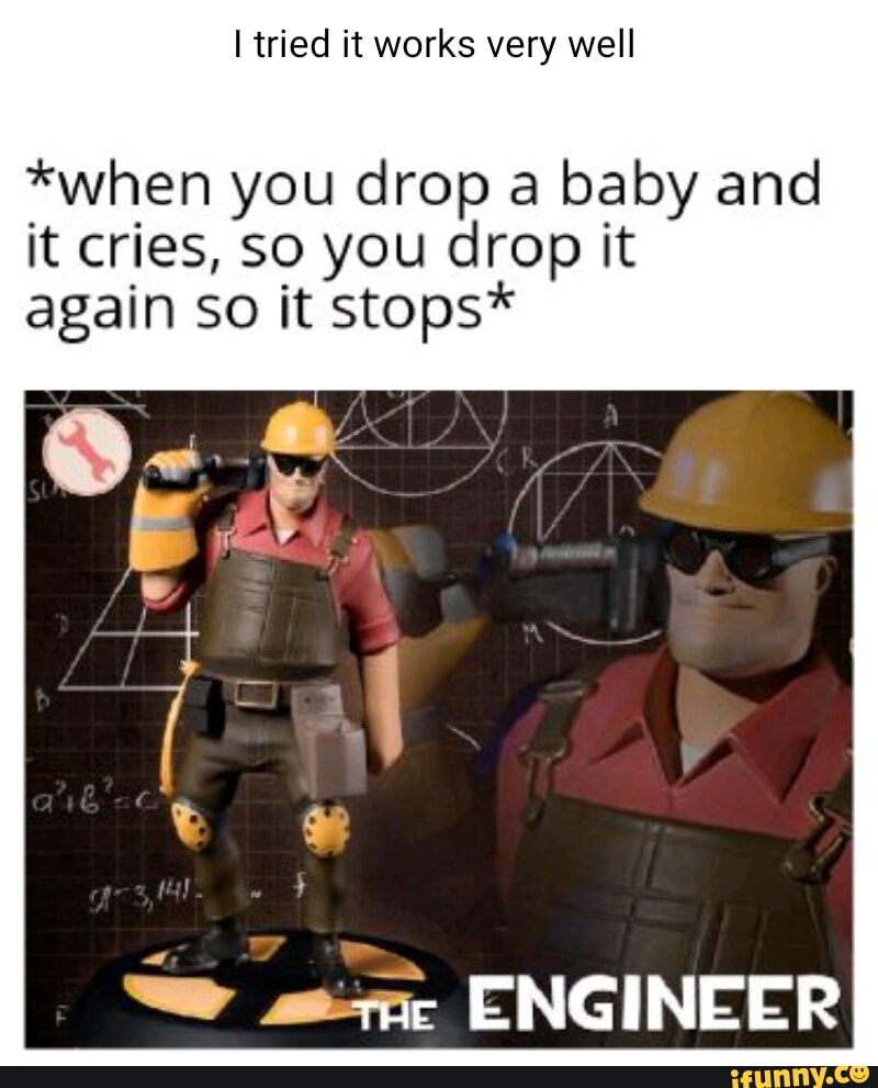 Tried works very well *when you drop a baby and it cries, So you drop ...