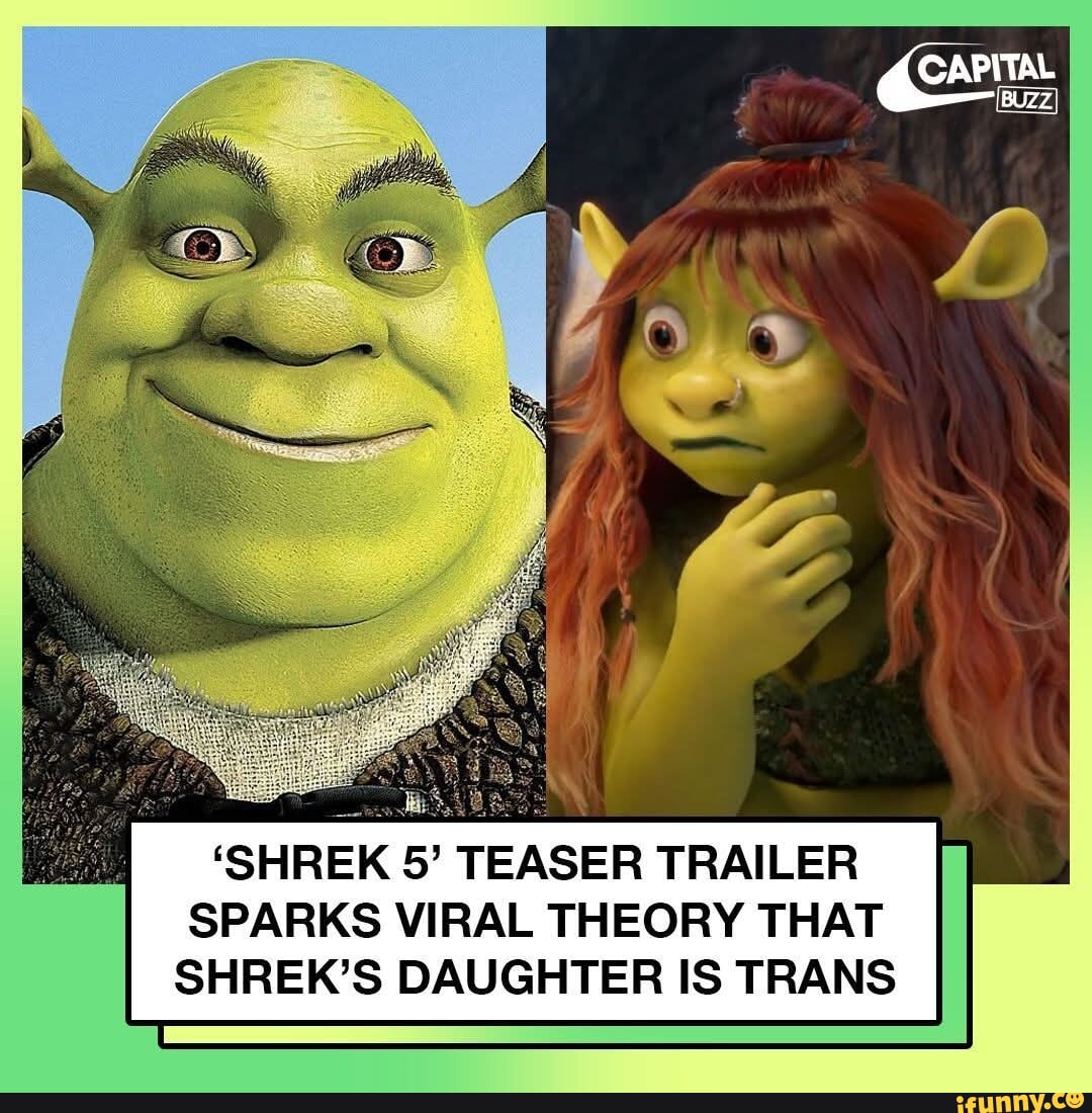 'SHREK 5' TEASER TRAILER SPARKS VIRAL THEORY THAT SHREK'S DAUGHTER IS ...