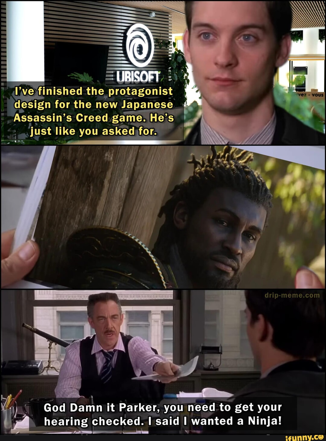 Ve finished the protagonist design for the new Japanese Assassin's ...