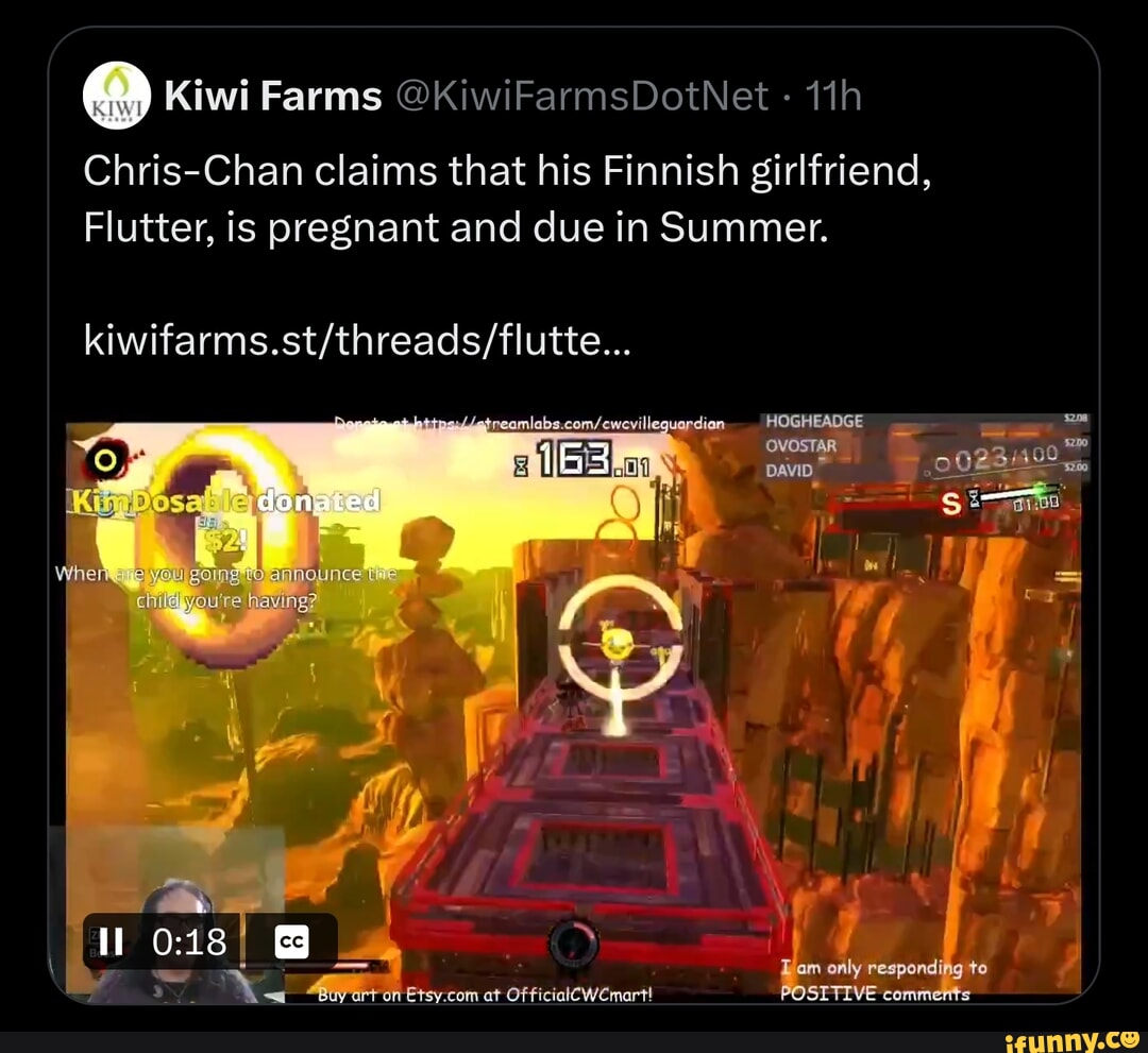 Kiwi Farms @KiwiFarmsDotNet Chris-Chan claims that his Finnish ...