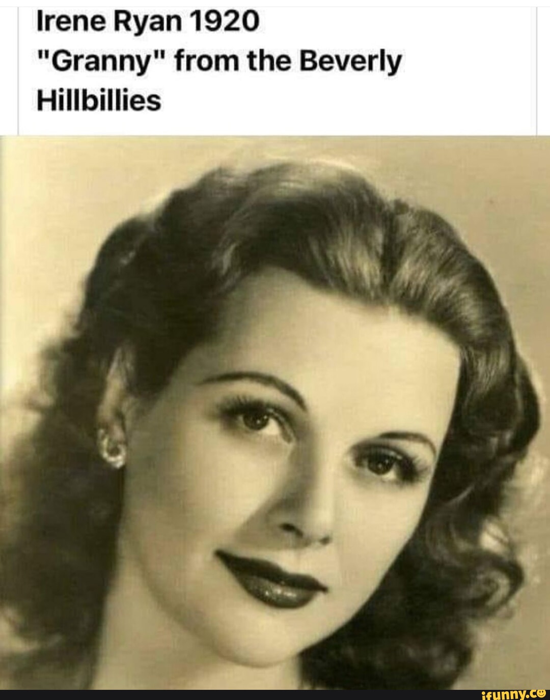 [rene Ryan 1920 "Granny" from the Beverly Hillbillies - iFunny