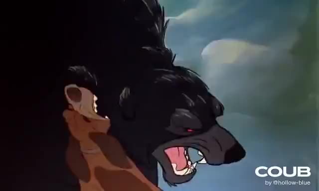 Copper and Tod fighting bear shortly after Cheif’s death. (Also with ...