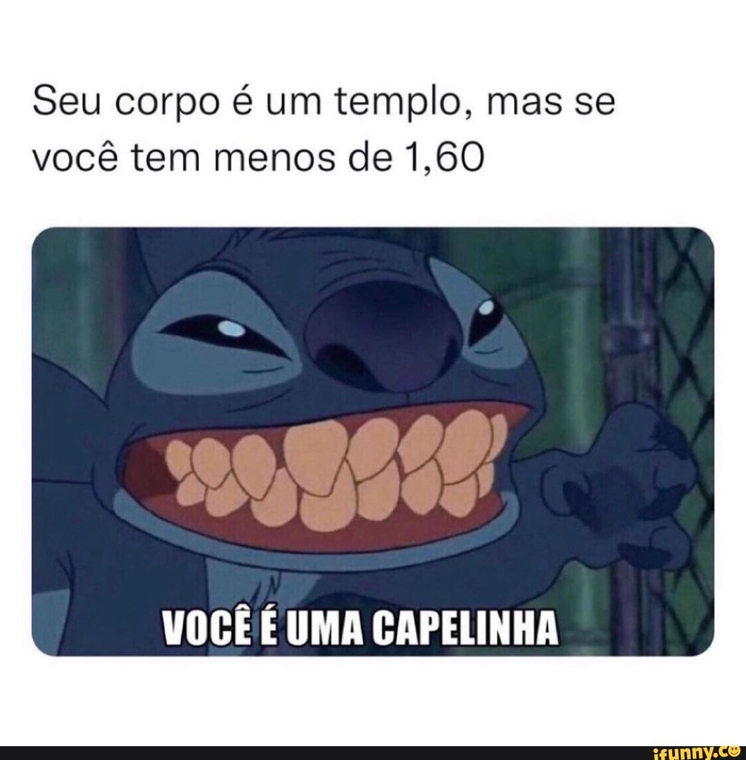 Vazou quem? kkkkj - Seu corpo é um templo, mas se você tem menos de 1 ... Vazou quem? kkkkj - Seu corpo é um templo, mas se você tem menos de 1 ...