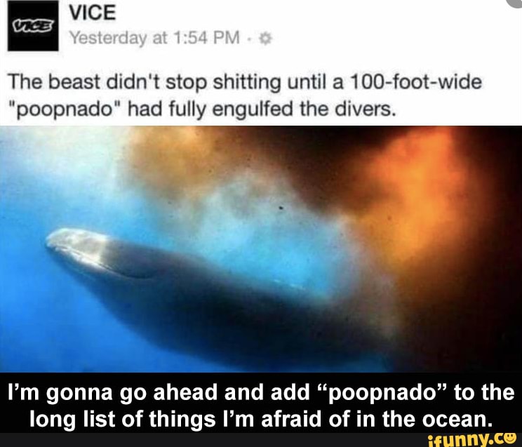 VICE Yesterday at The beast didn't stop shitting until a 100-foot- wide ...