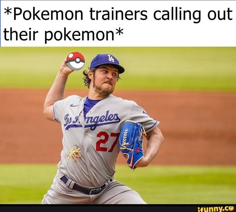*Pokemon trainers calling out their pokemon* - iFunny