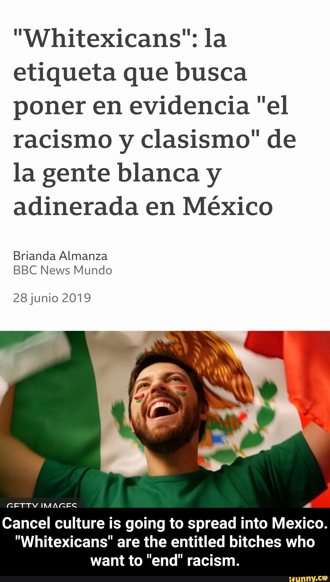 "Whitexicans": la etiqueta que busca poner en evidencia "el racismo y ...