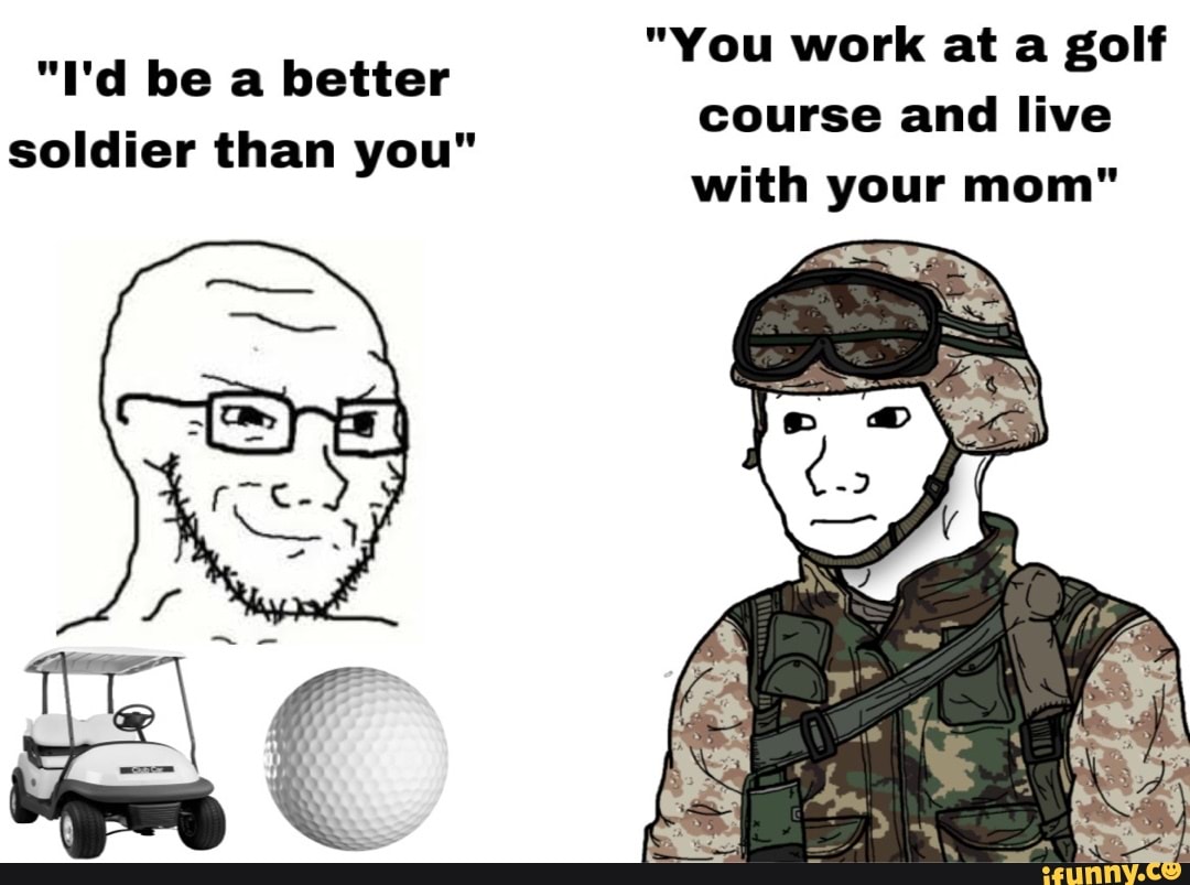 Guys stop getting me featured it’s annoying - "You work at a golf ...