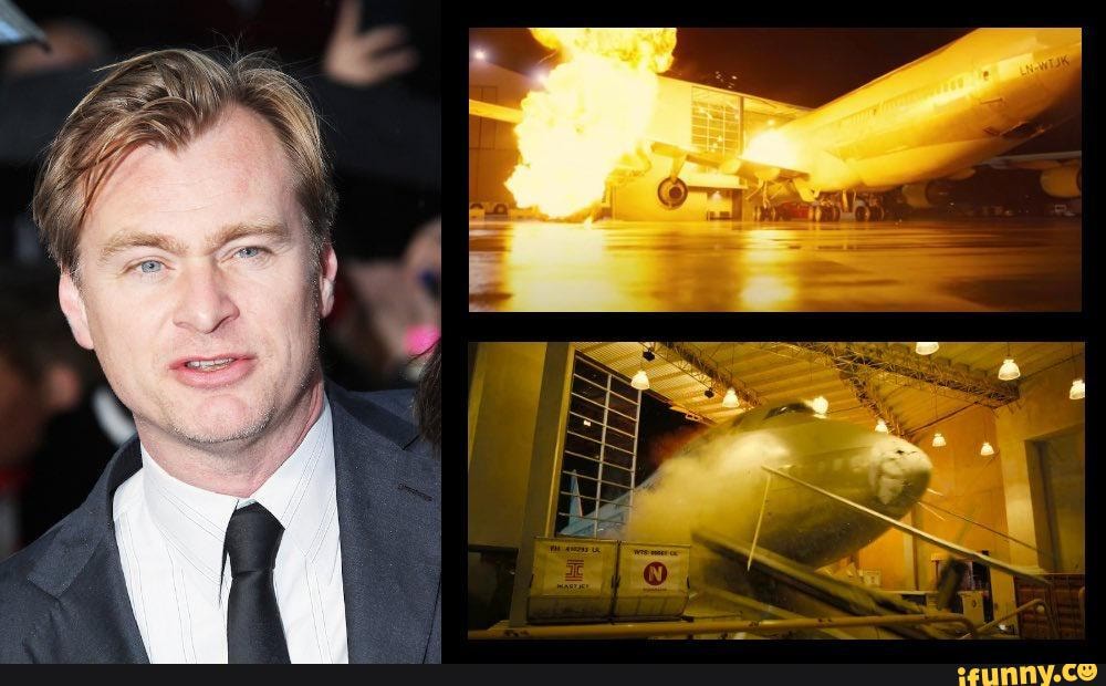 The explosion of the Boeing 747 in the movie "Tenet" is real, the plane ...