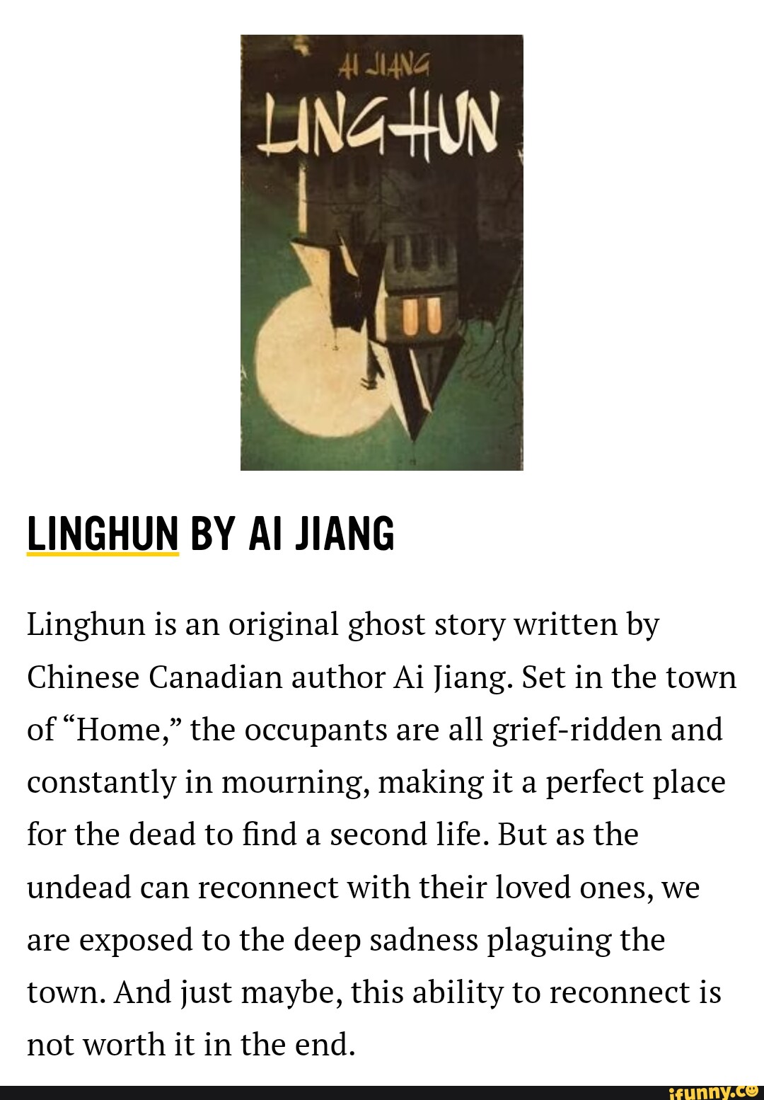 LINGHUN BY Al JIANG Linghun is an original ghost story written by ...