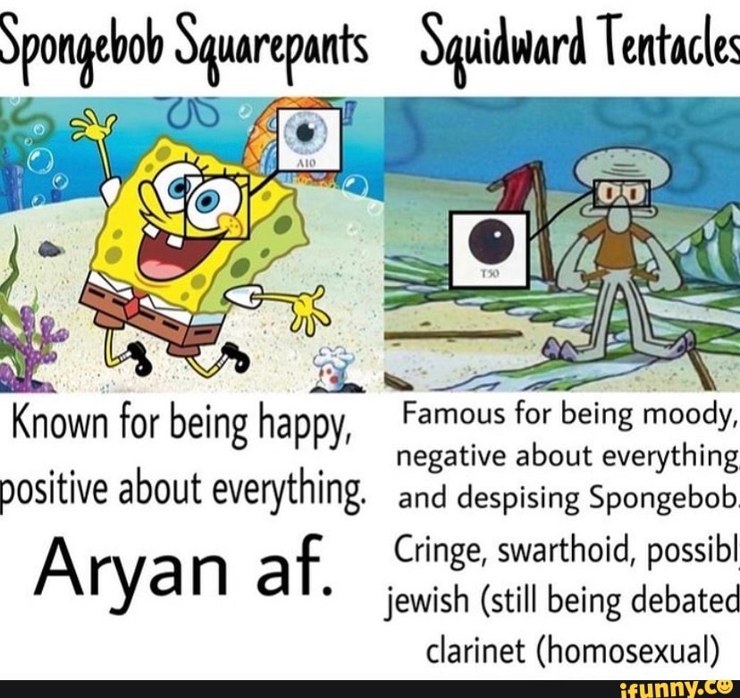 Spongebob Squidward Happy