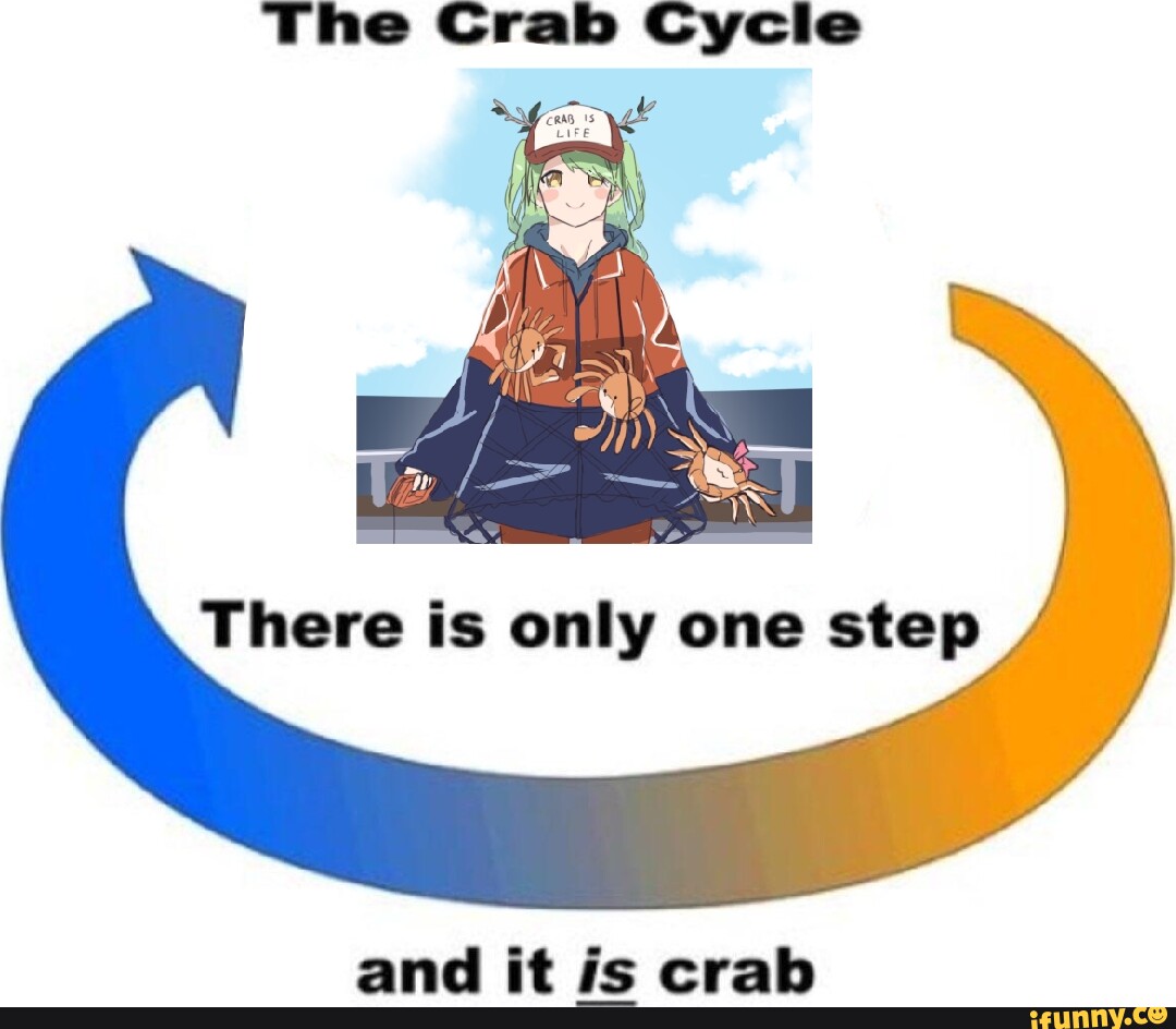 The Crab Cycle There is only one step and it is crab - iFunny