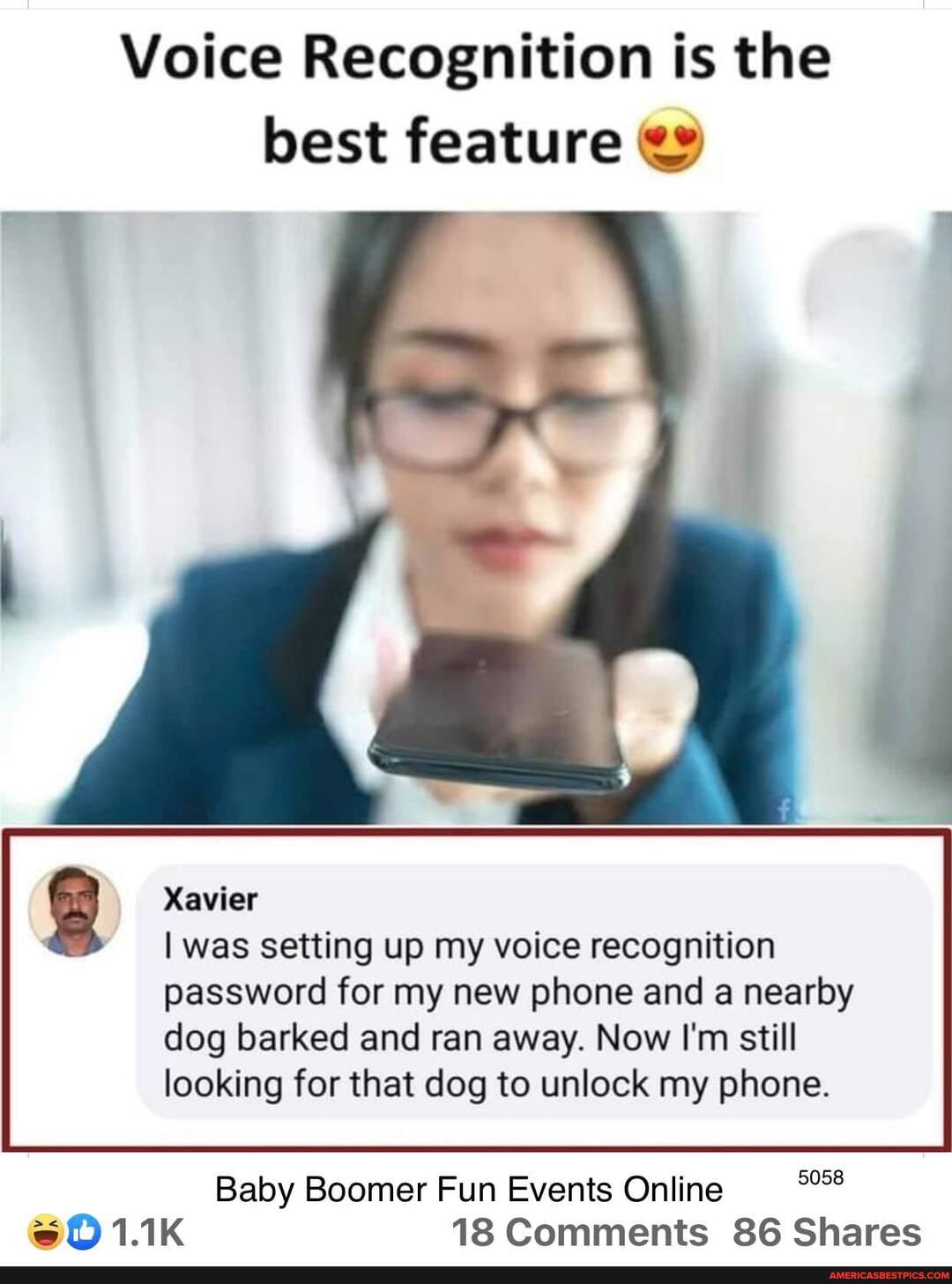 Voice Recognition is the best feature Xavier I was setting up my voice ...