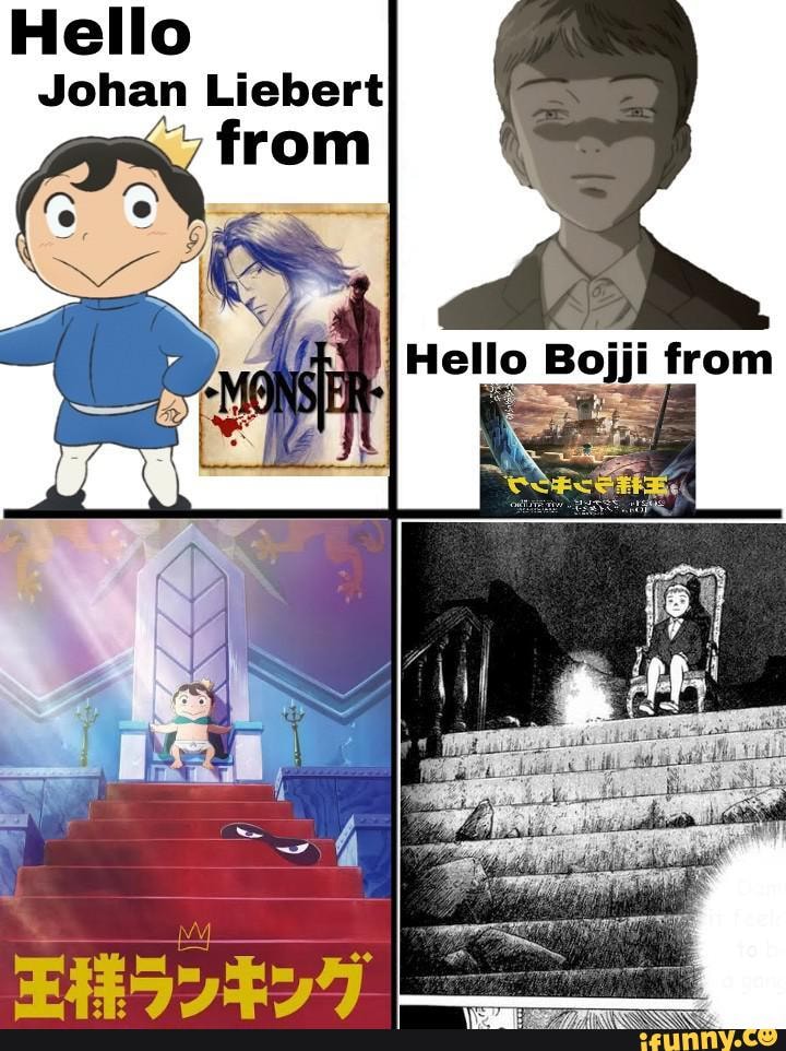 Hello Johan Liebert - iFunny